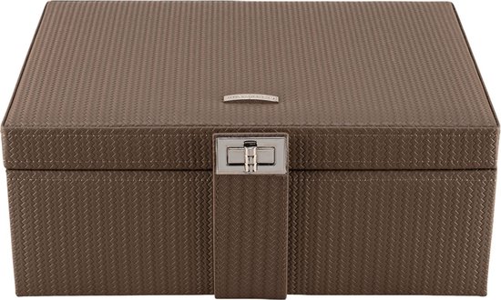 WINDROSE Sieradendoos Corbello Jewelry Box Mocca Bruine | bol