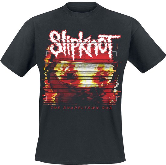 Slipknot The Chapeltown Rag Glitch T-shirt zwart M - Katoen - Band ...