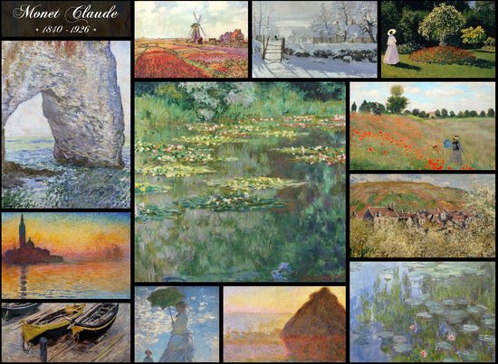 Claude Monet - Collage - Puzzle 2000 pièces | bol