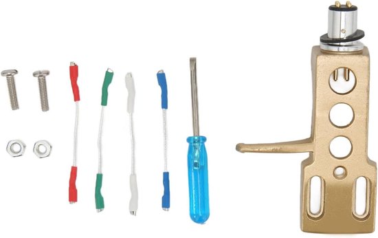 Universele LP Draaitafel Phono Headshell Mount Vervanging - Met 4 ...