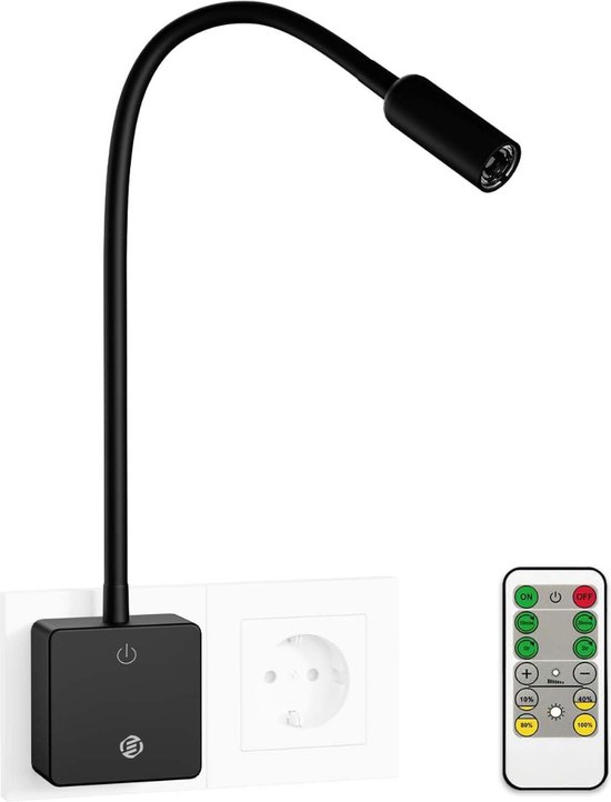 Equivera Stekkerlamp Dimbaar - Stekkerspot Dimbaar - Stopcontactlamp ...