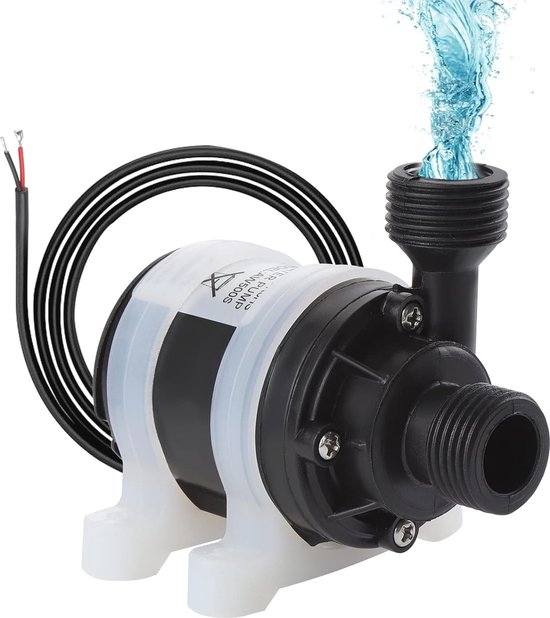 Mini Waterpomp DC 12V - Dompelpomp voor Vijver en Aquarium - 800L/U met ...