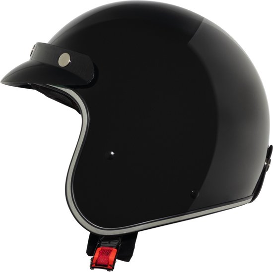 VINZ Bahia Jethelm Retro | Scooterhelm Retro | Motorhelm & Brommerhelm ...