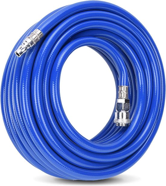 Flexibele Hoge Druk Pneumatische PVC-luchtslang 15m - Snelle Britse ...