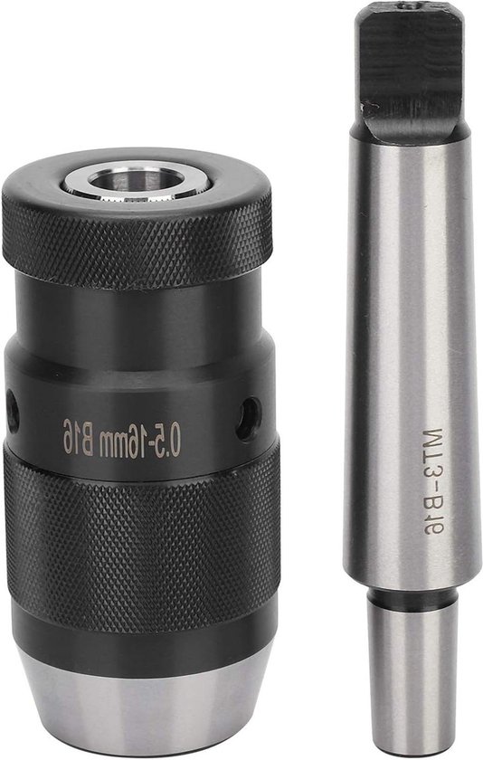 B16 Boorkop 05-16 Mm - Zelfklemmend Snelspanboorhouder - Draaibank Elektrische... | bol