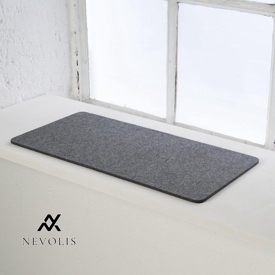 Nevolis FELTY Cat Window Sill Mat Made of Wool Felt Window Sill Bed ...