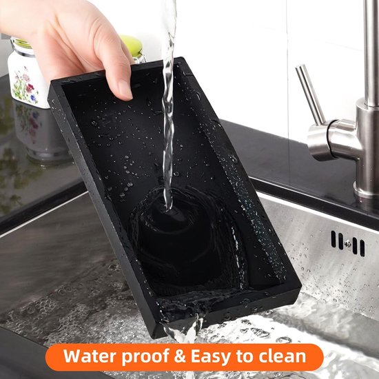 Mini Badkamer Vanity Tray - Organiser - 2 stuks - Resin | bol