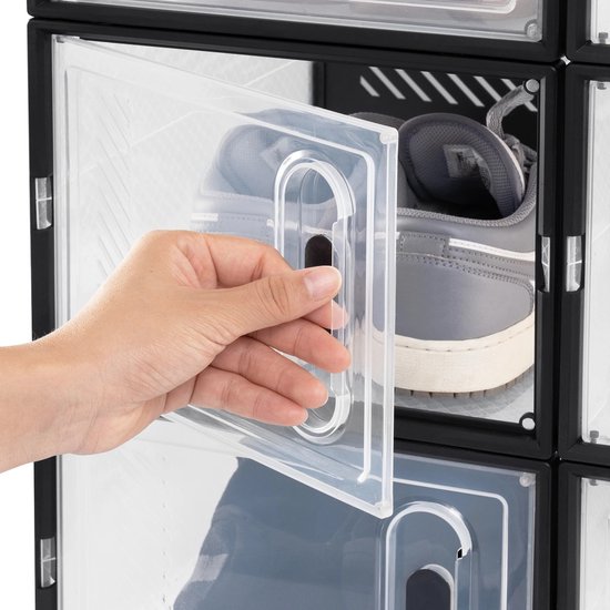 Bramboo - Schoenenkast - Magnetische deuren - Schoenen opbergsysteem ...