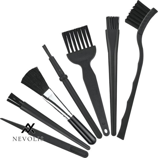 Nevolis Anti-Static Brushes 7 Pieces Small Portable ESD Anti-Static ...
