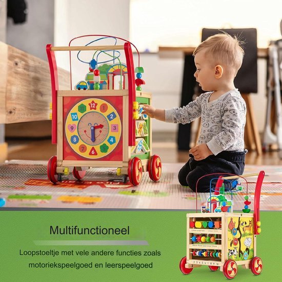 Loopstoel - Loopwagen - Loopstoeltje baby - Loopstoel baby - 2 in 1 ...