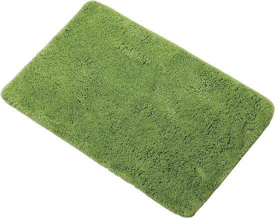 Badmat, 60 x 90 cm, badkamertapijt, badmat, groen | bol