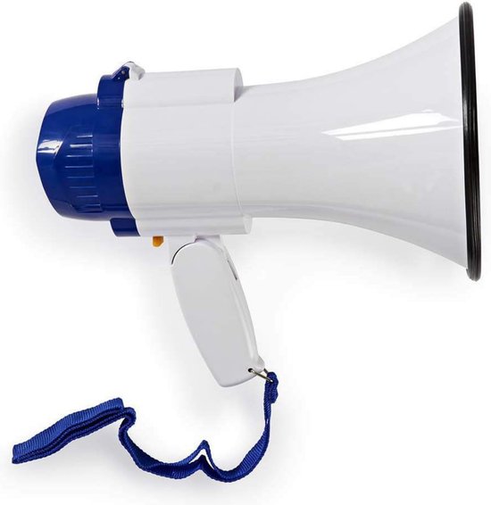 Megafoon met Sirene - Luchthoorn Met Schouderriem – Megafoon Auto ...