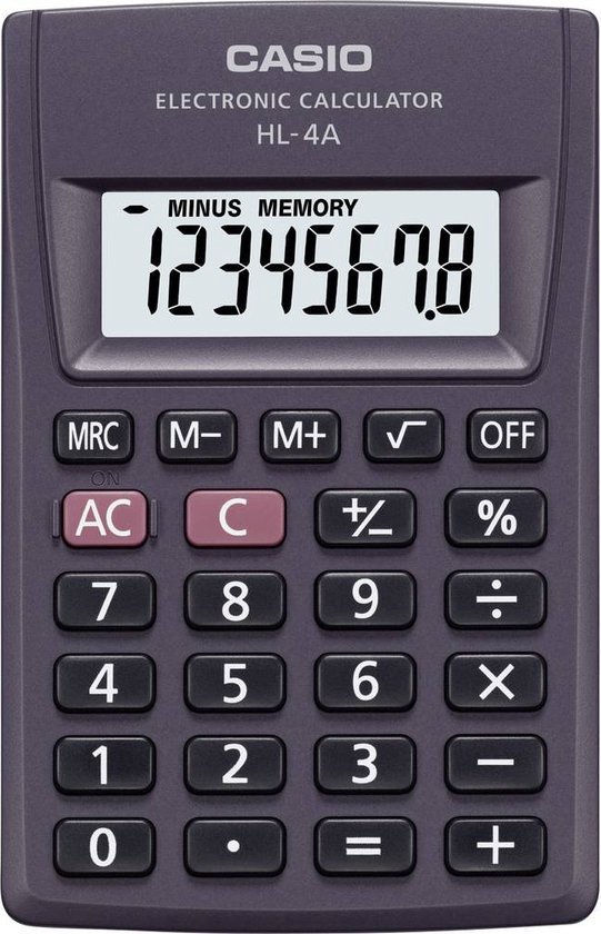 Casio Rekenmachine kopen? Kijk snel! | bol