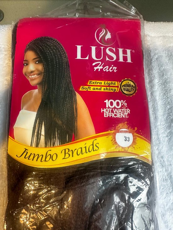 LUSH hair, Jumbo braids - colour 33 | bol