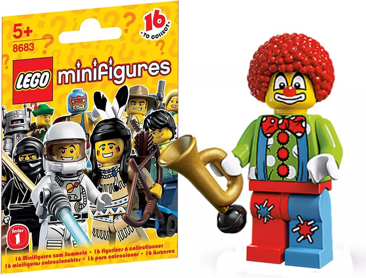 LEGO Minifigures - Circus Clown - Serie 1 - 8683 | bol.com