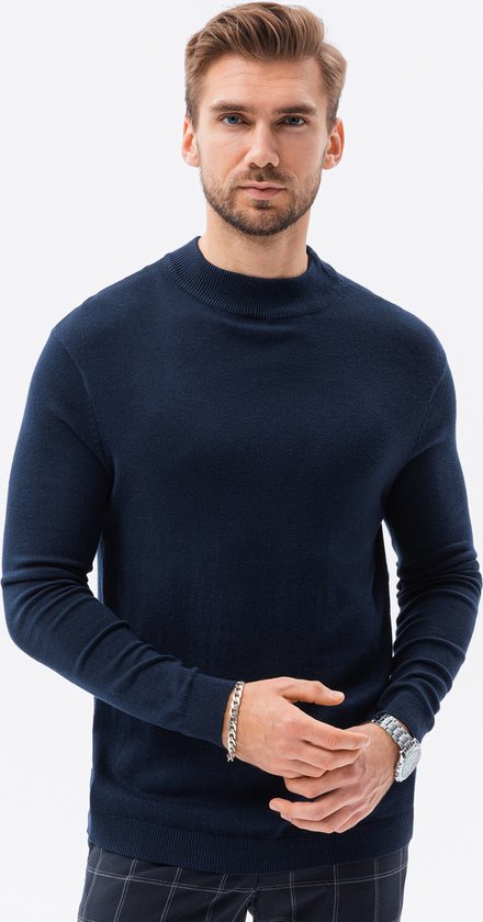 Heren trui E178 - navy | bol