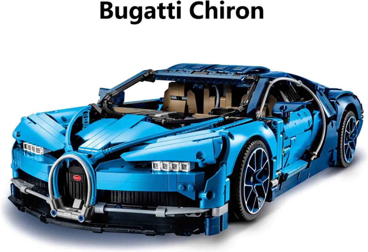 Technic Bugatti Chiron – Speelgoed voor Kinderen Bouwstenen – Raceauto ...