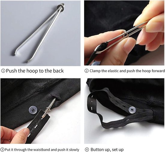 WiseGoods Luxe Kleding Clips - Gereedschap Reparatie Kleren - Tools ...