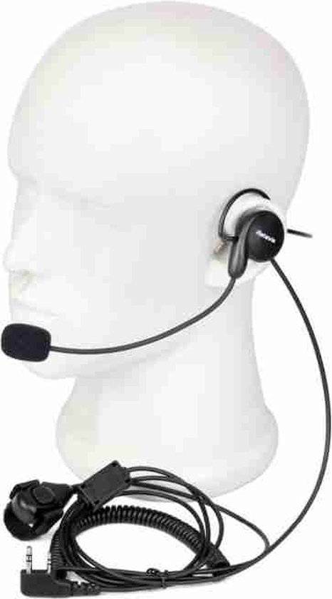 Retevis 2 Pin Earpiece H-777 RT-5R Mic Finger PTT Headset set van 2 ...