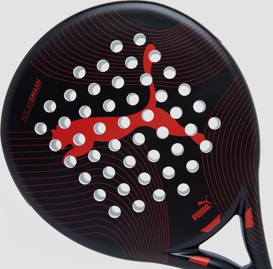 Puma Solarsmash Padel Racket - Zwart/Rood | bol