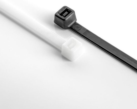 Tyraps - 120 x 4,8 mm - Zwart - Kabelbinders - Tie Wraps - Tie Rips | bol