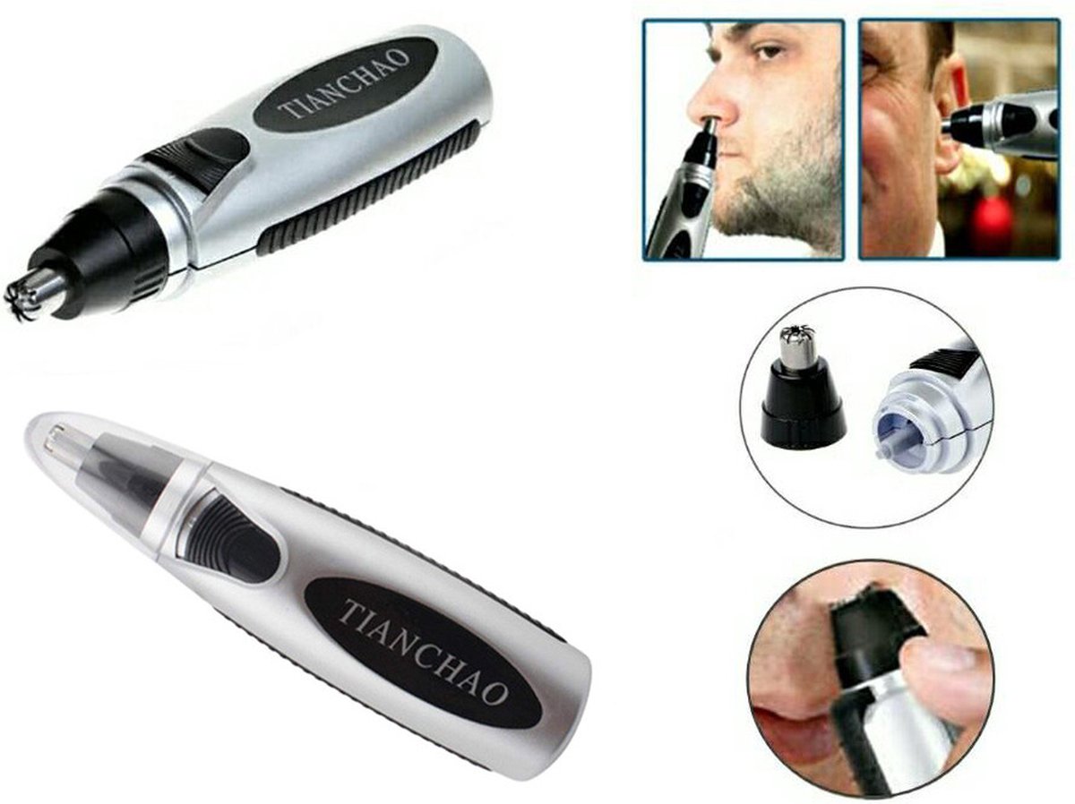 Borvat® | Neustrimmer| Oortrimmer | Neushaar | Trimmer voor neus en oor ...
