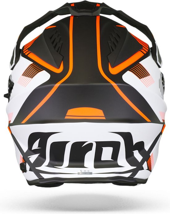 Airoh Commander Boost Mat Oranje Adventure Helm XS | bol.com
