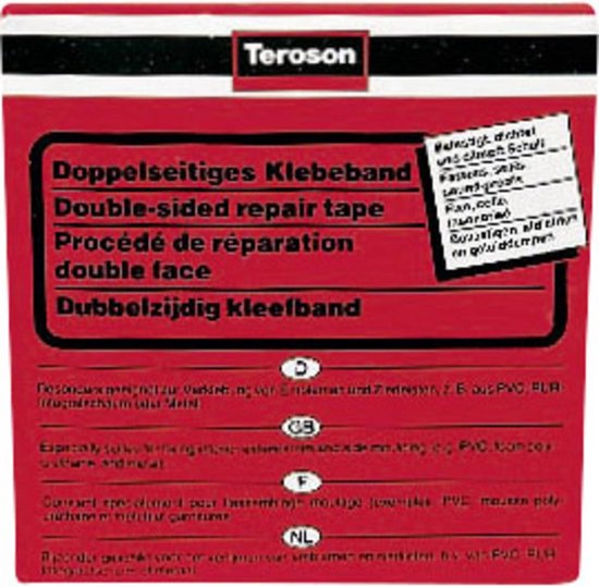 Teroson Henkel 93358 Dubbelzijdige tape Loctite (l x b) 10 m x 19 mm 1 stuk(s) | bol