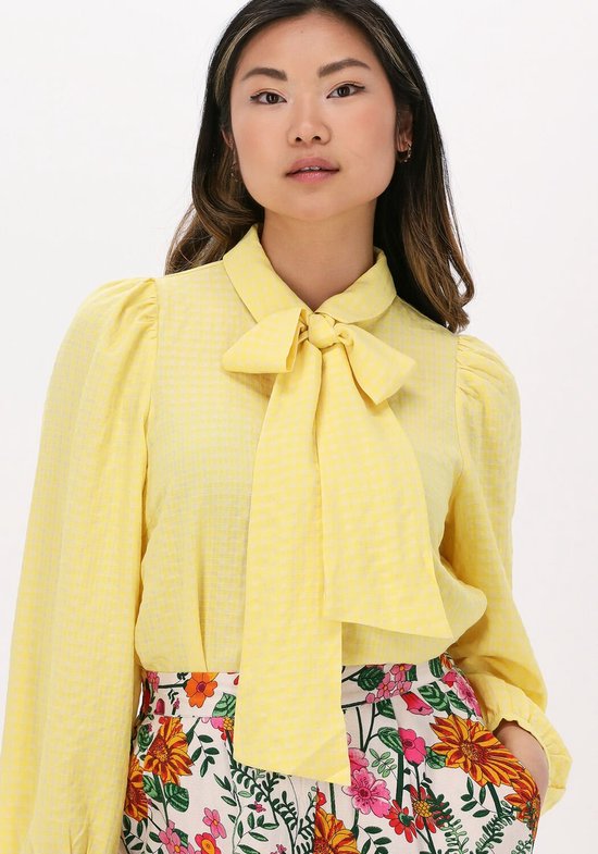Lollys Laundry Dames Blouses & Tunieken Ellie - Geel - Maat S | bol.com