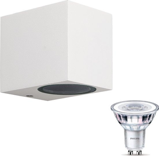 Mantra Kandachu Wandlamp Buiten Vierkant - Incl. Philips LED Scene ...