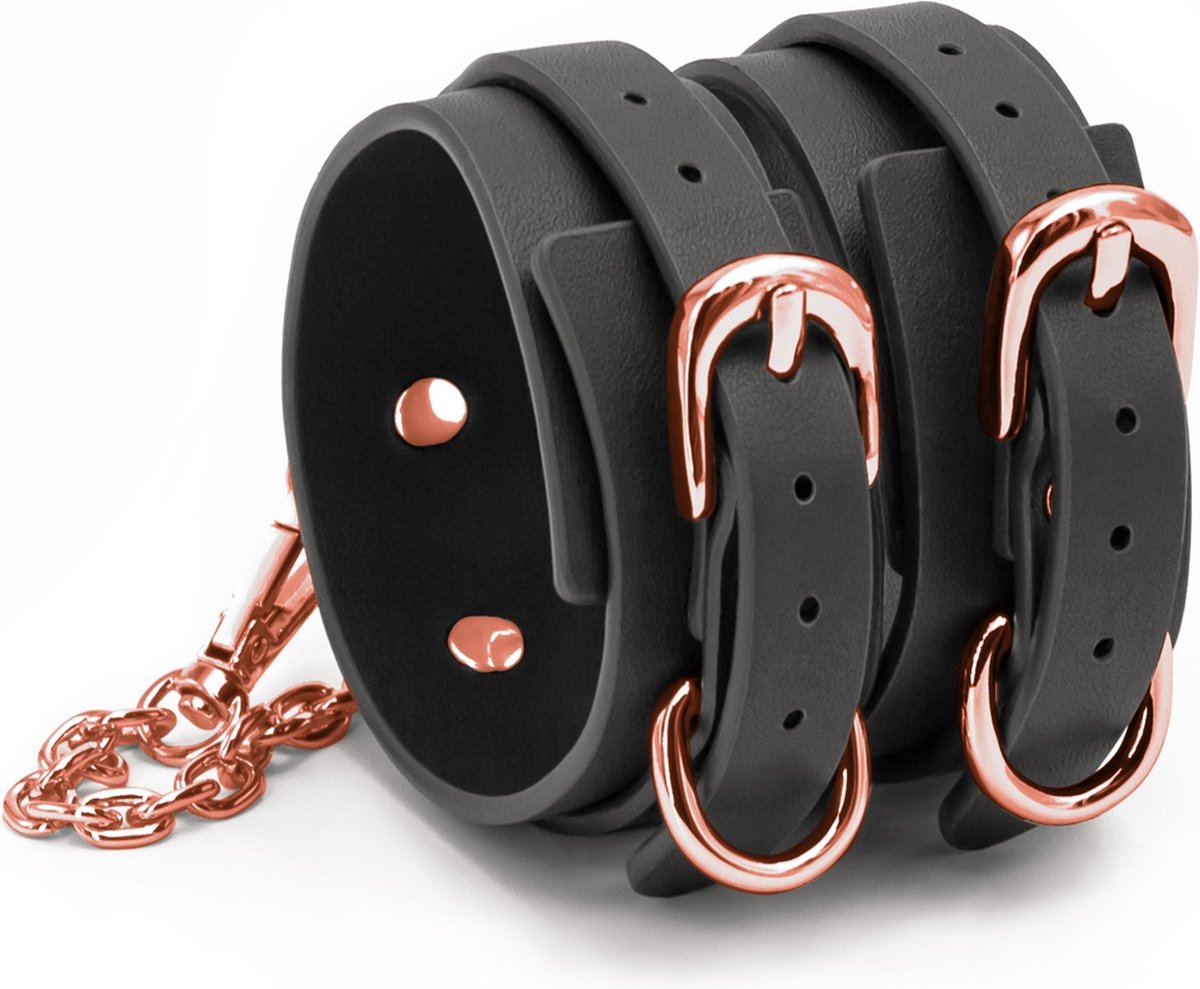 Bondage Set Bondage Couture Cheville Menottes Zwart | bol.com