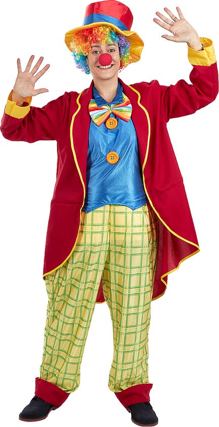 FUNIDELIA Clown Rode Neus voor vrouwen en mannen - Zwart | bol.com