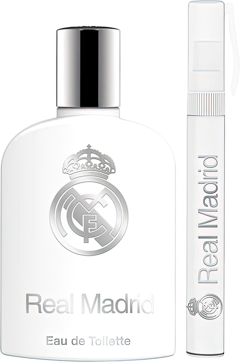 Real Madrid Geschenkset - Eau de Toilette 100 ml & Parfumpen - Met ...
