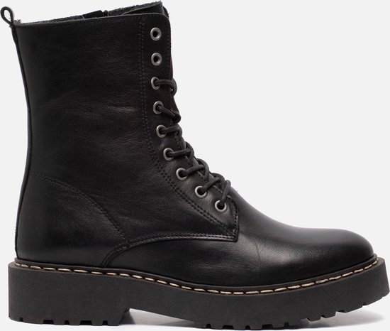 Cellini Veterboots zwart Leer - Dames - Maat 42 | bol.com