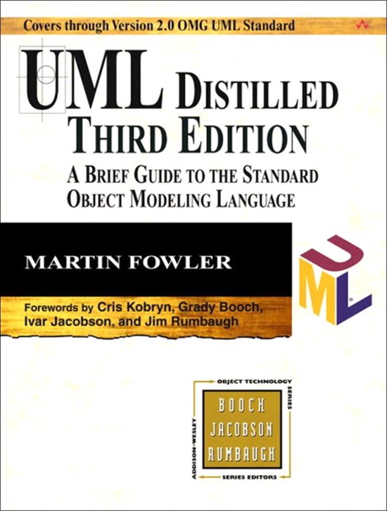 Addison Wesley Object Technology Series Uml Distilled Ebook Martin Fowler Bol