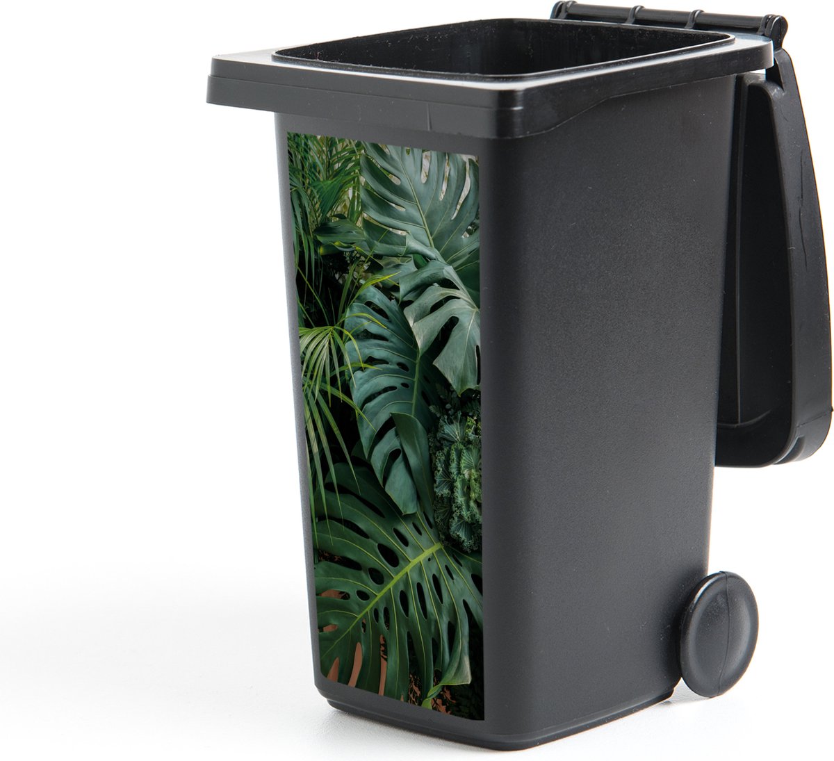 Container sticker Planten - Jungle - Bladeren - Tropisch - 38x80 cm ...