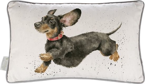 Wrendale - Teckel Rechthoekig Sierkussen That Friday Feeling - 50x30cm ...