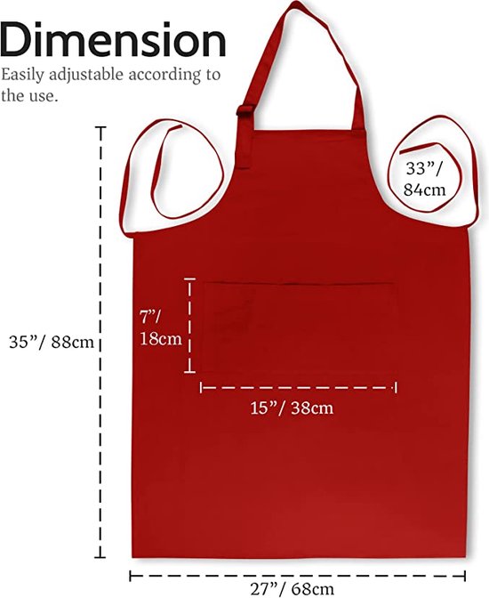 Keukenschort Set – Keuken Textiel Accessiores – Kitchen Apron – Chefs ...