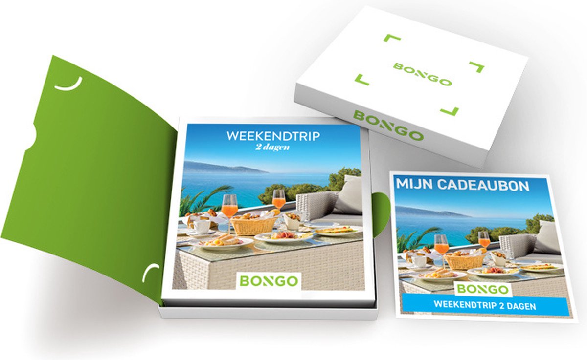 Bongo Bon - 2 DAGEN WEEKENDTRIP - Cadeaukaart cadeau voor man of vrouw ...