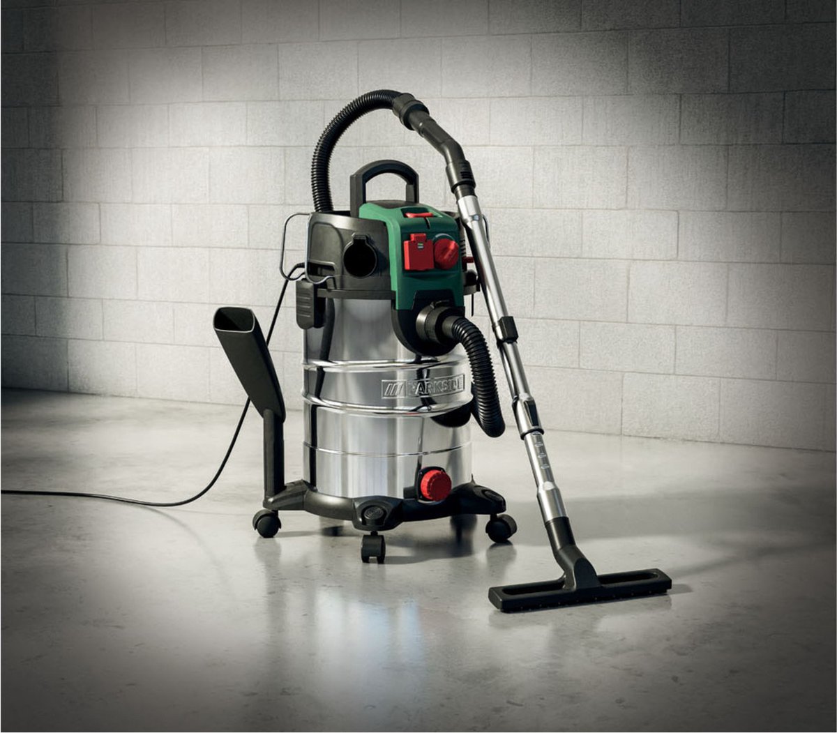 Parkside Nat en Droog Stofzuiger - Vermogen: 1500 W - Zuigkracht: max ...