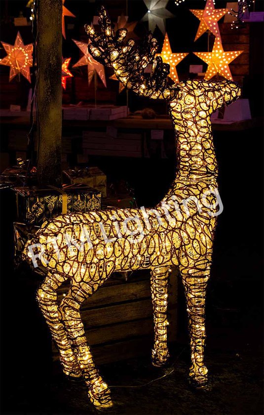 Rendier groot staand "Exclusivo" - 120cm | bol.com