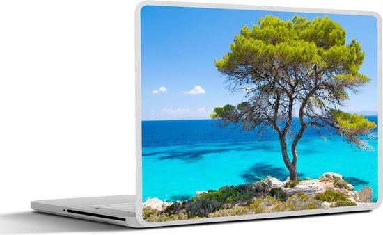 Laptop sticker - 14 inch - Boom - Zee - Tropisch - Zomer | bol.com