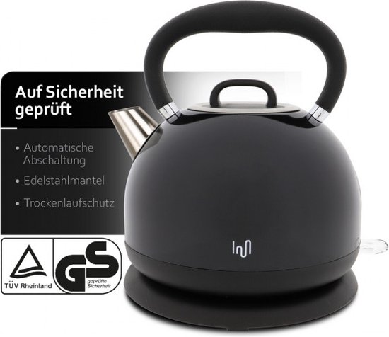 Oneiro’s Luxe Oneiro Retro Design roestvrijstalen waterkoker 1 ...