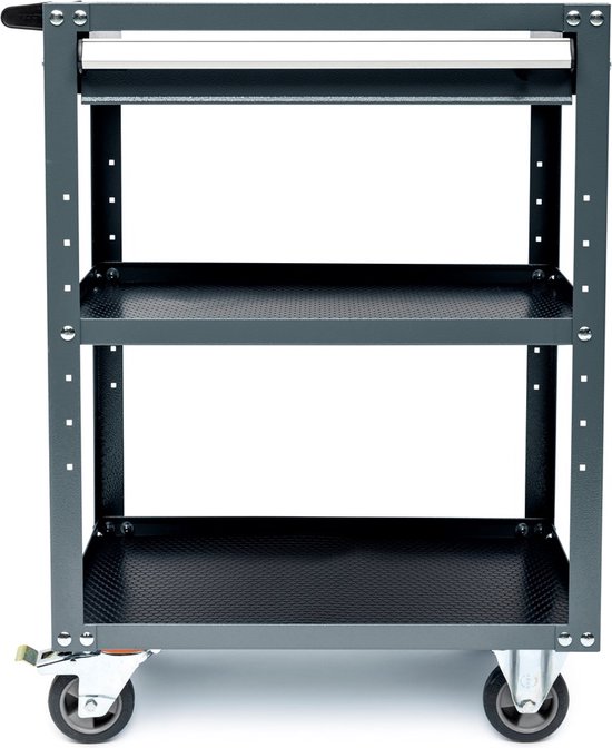 Huvema - Mobiele werktafel met 3 plateaus en 1 lade - BL 1D 600x450x850 ...