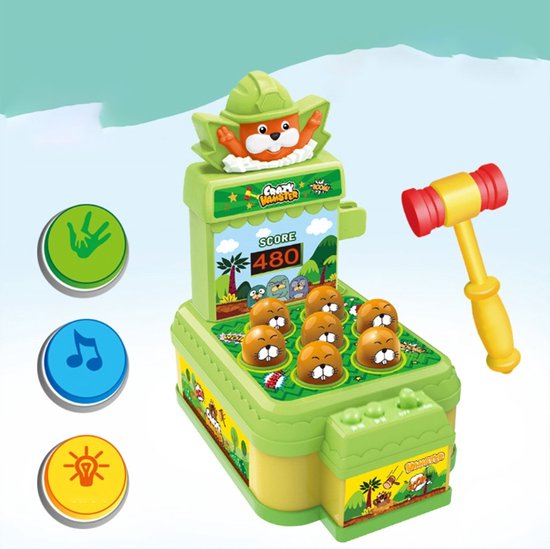 Wack-A-Mole Game Machine - Interactief en Educatief - Hand Oog ...