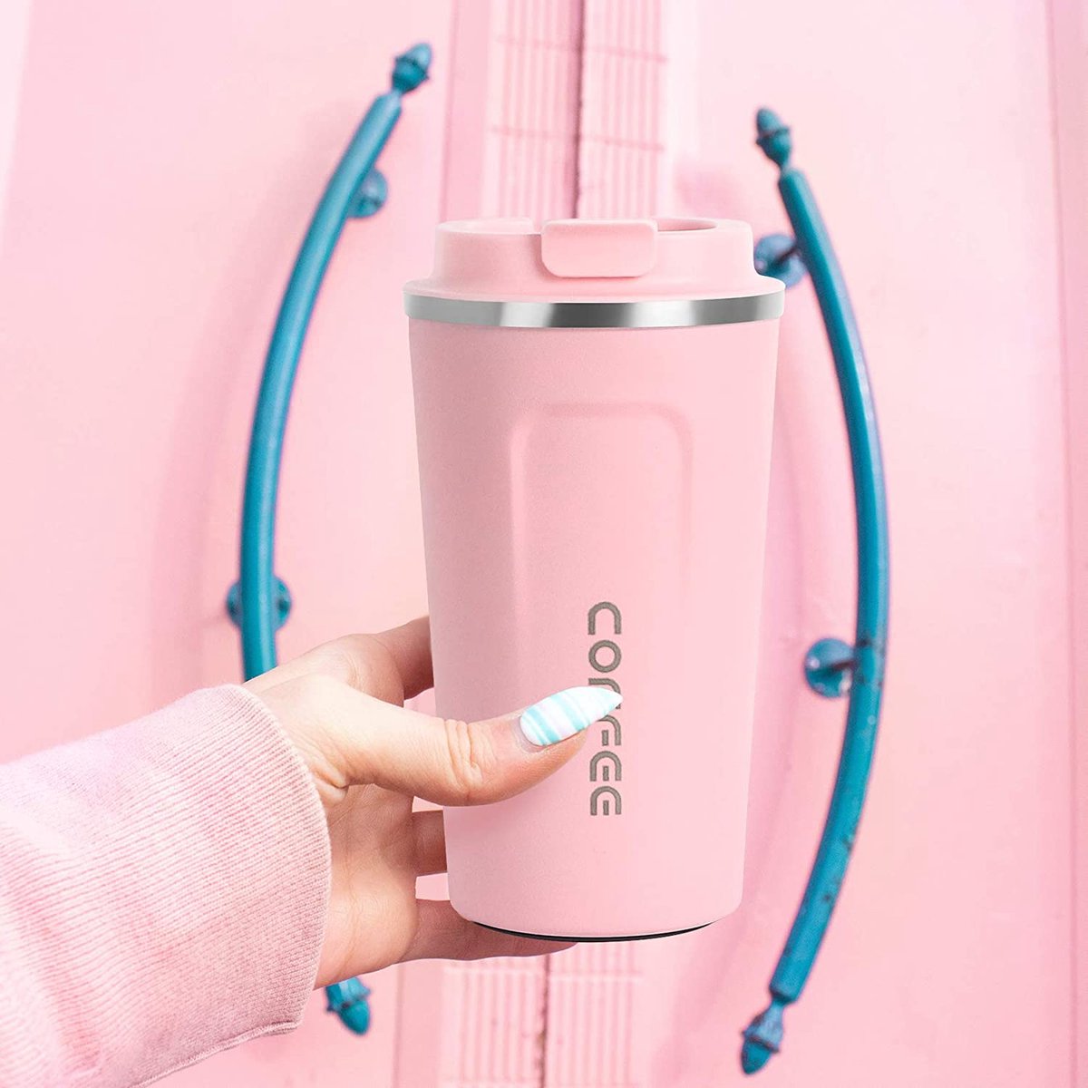 510ml Gourde Anti-Fuite Thermos Tasse Flacons À Vide Café À Emporter ...