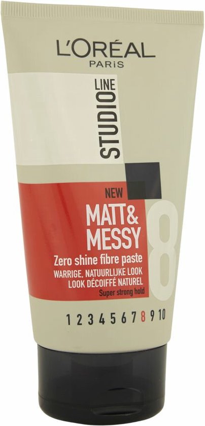 6x L'Oréal Studio Line Matt & Messy Paste 150 ml | bol.com