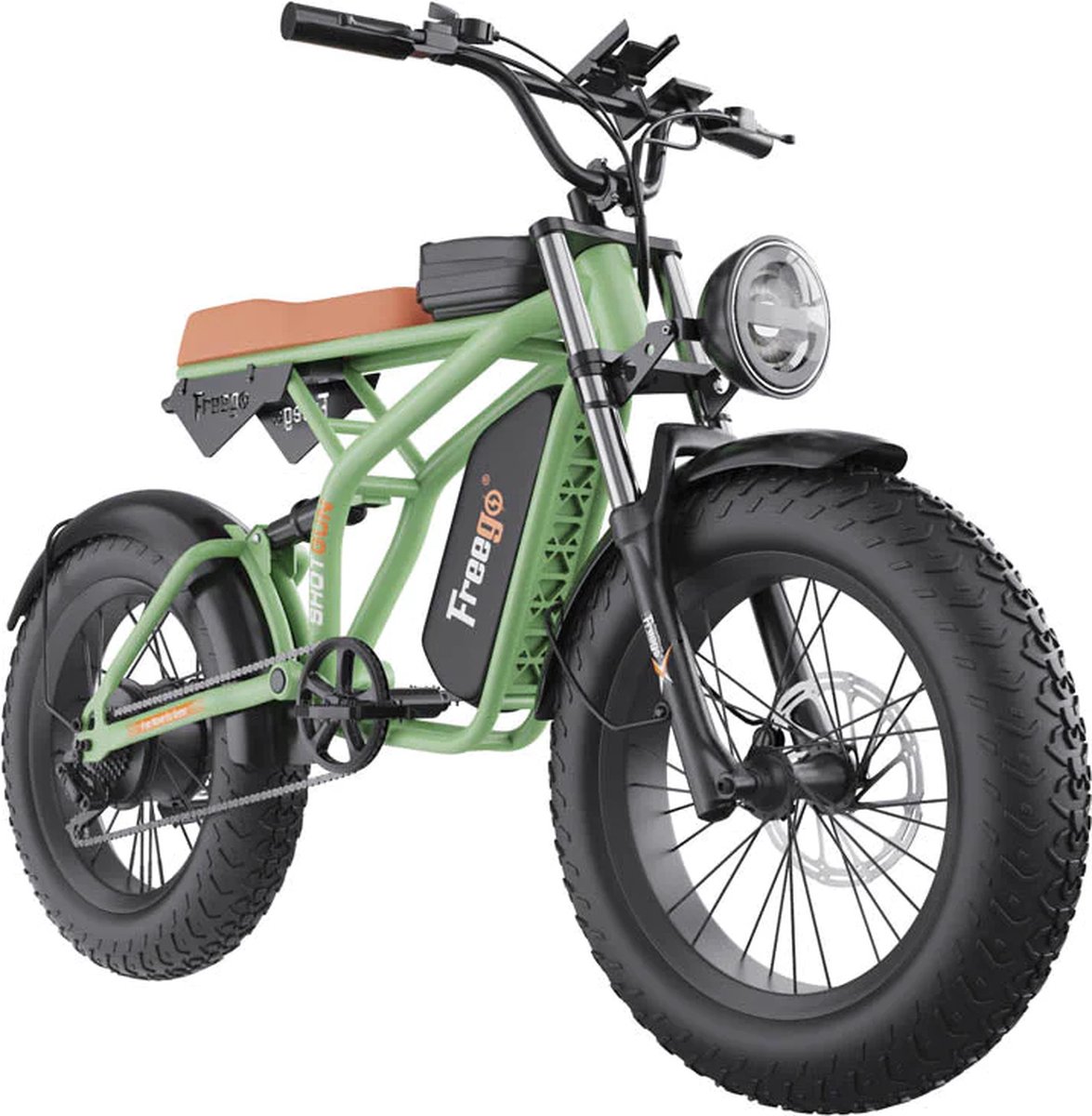 Shoppen Voor Iedereen F1Pro Fatbike E-bike- 1400Watt 55 km/u Groen Fat ...