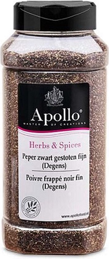 Apollo Zwarte peper gestoten D, bus 400 gr x 6 | bol.com