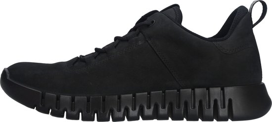 Ecco Gruuv M heren sneaker - Zwart zwart - Maat 43 | bol